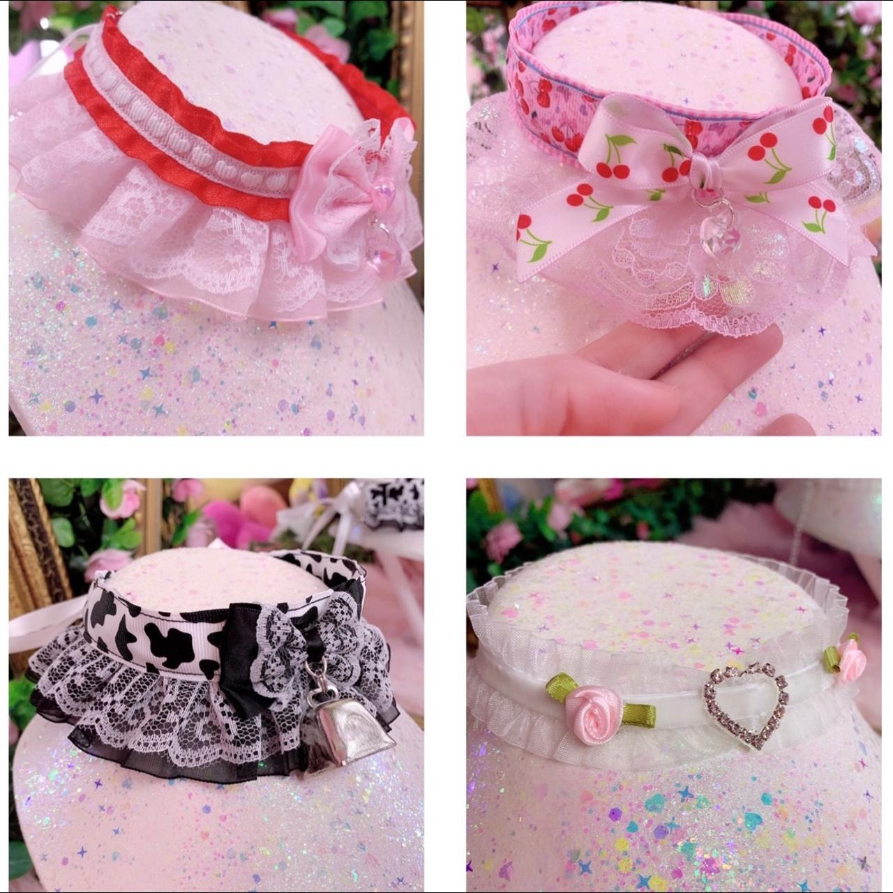 Some more examples of chokers I’ve been working on 💞... | Depop