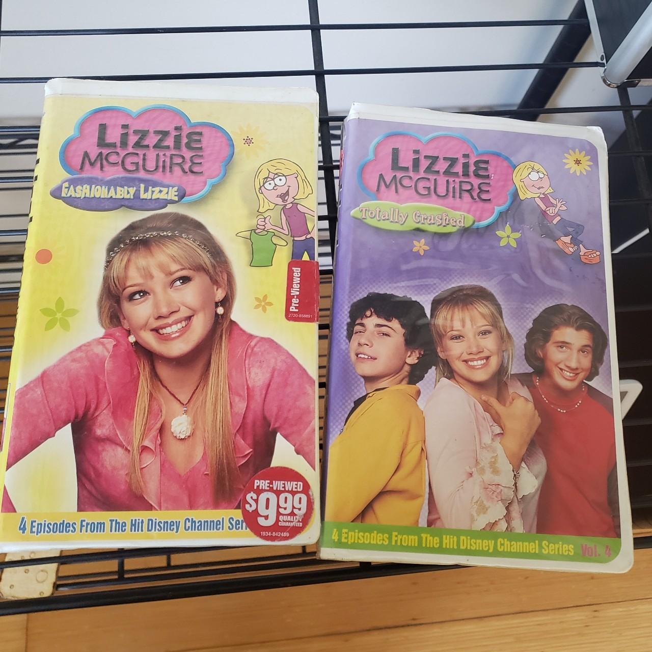 Lot of 2 Lizzie McGuire VHS tapes. Great condition. - Depop