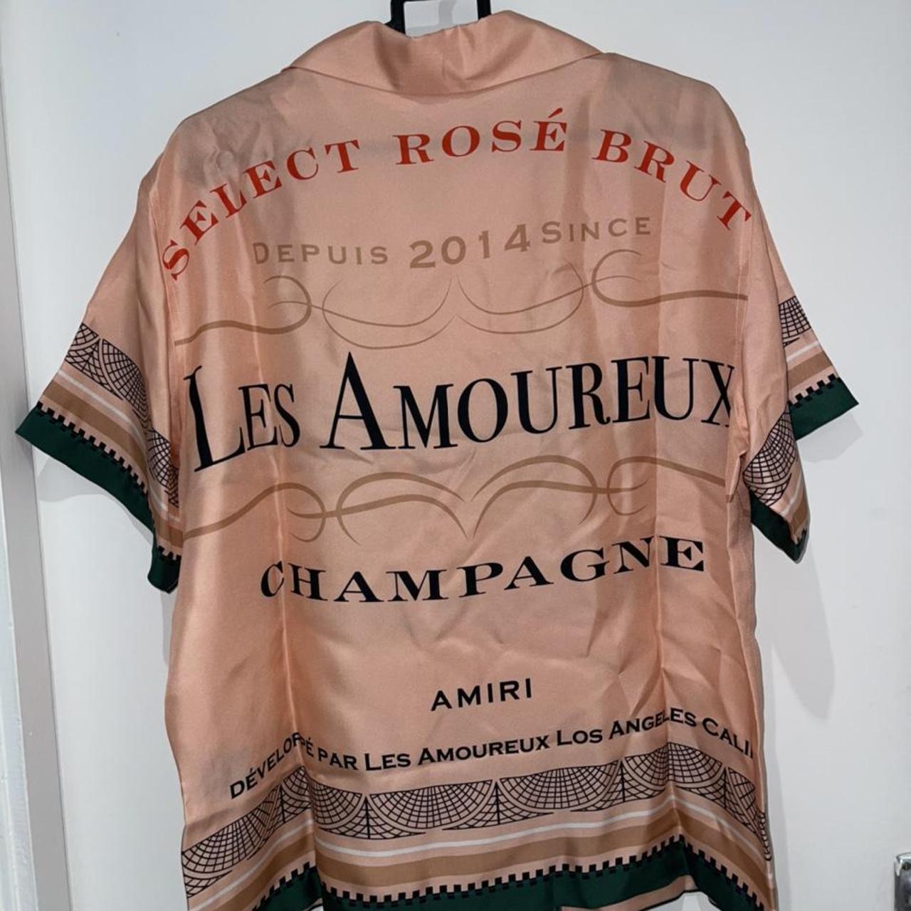 Amiri short sleeve silk shirt. Brand new with... - Depop