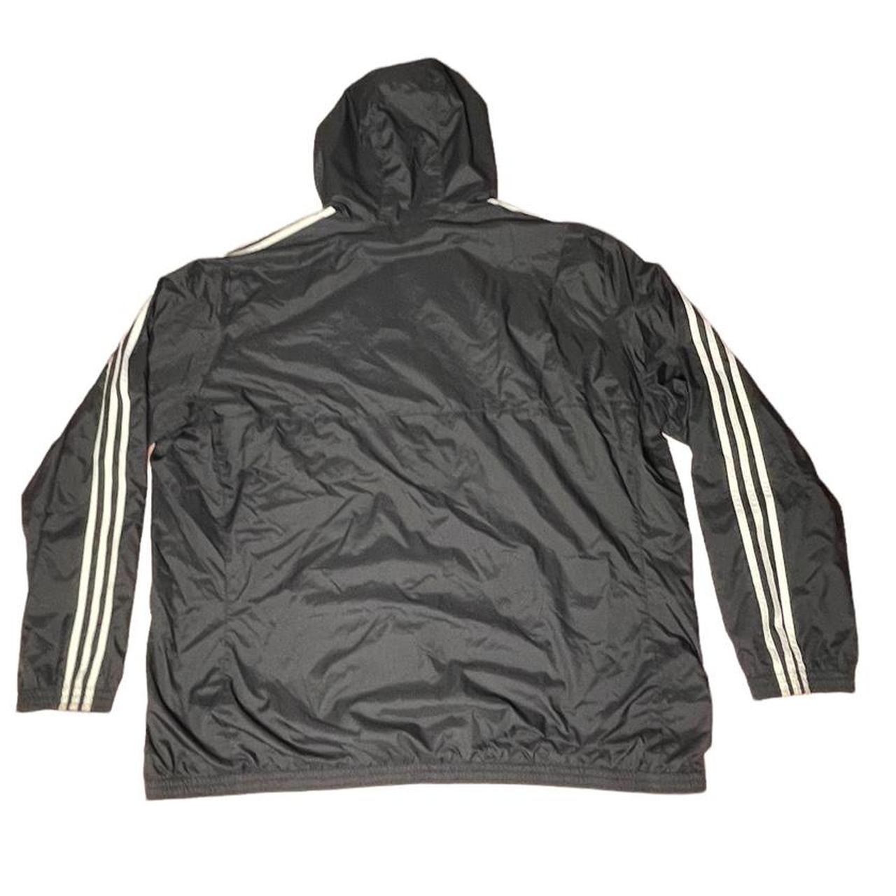 Adidas Men's Black and White Jacket | Depop