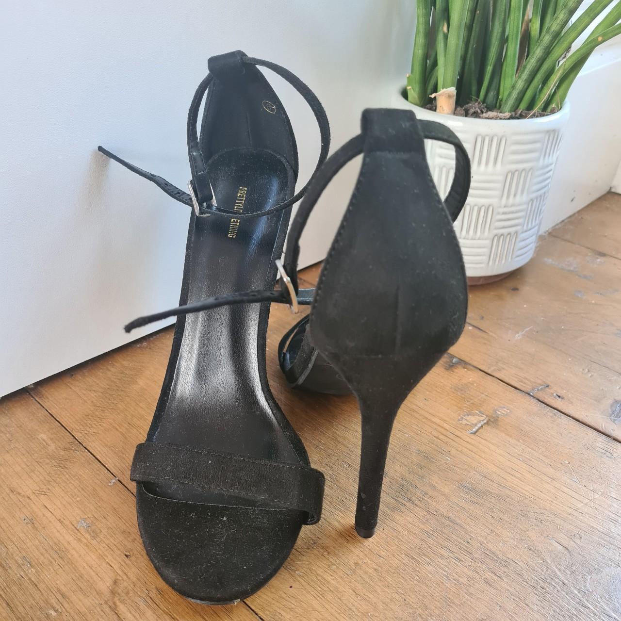 PRETTY LITTLE THING black stilettos UK6 Brand new,... - Depop