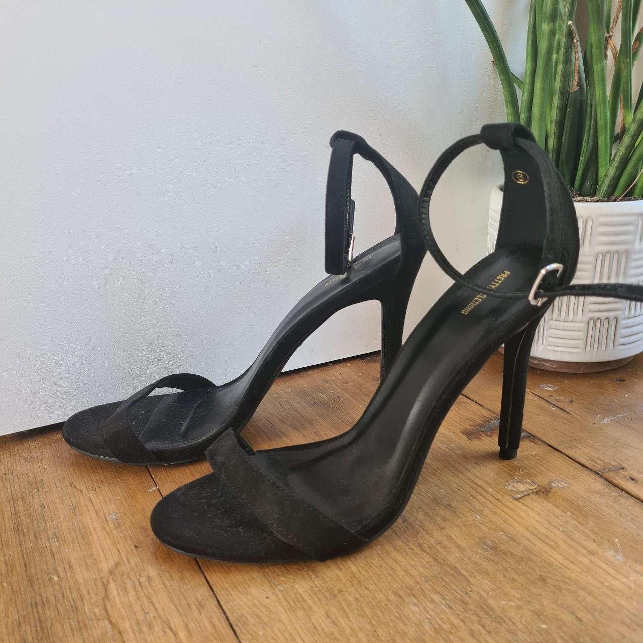 PRETTY LITTLE THING black stilettos UK6 Brand new,... - Depop