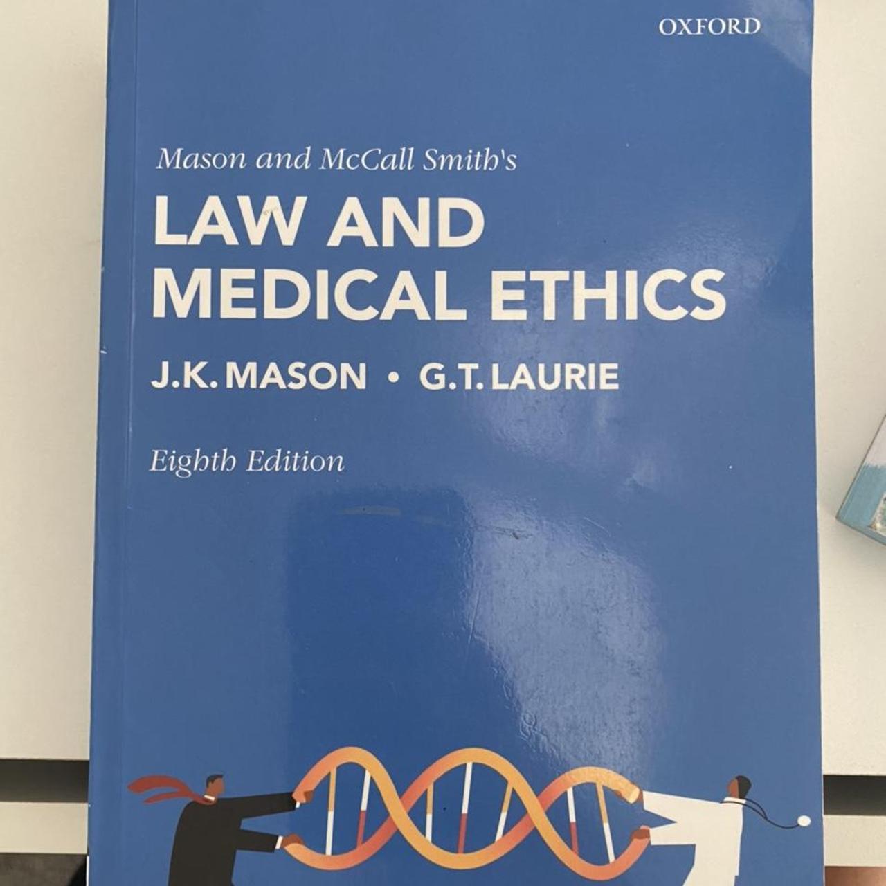 Law and medical ethics , Mason and McCall Smiths ,... - Depop