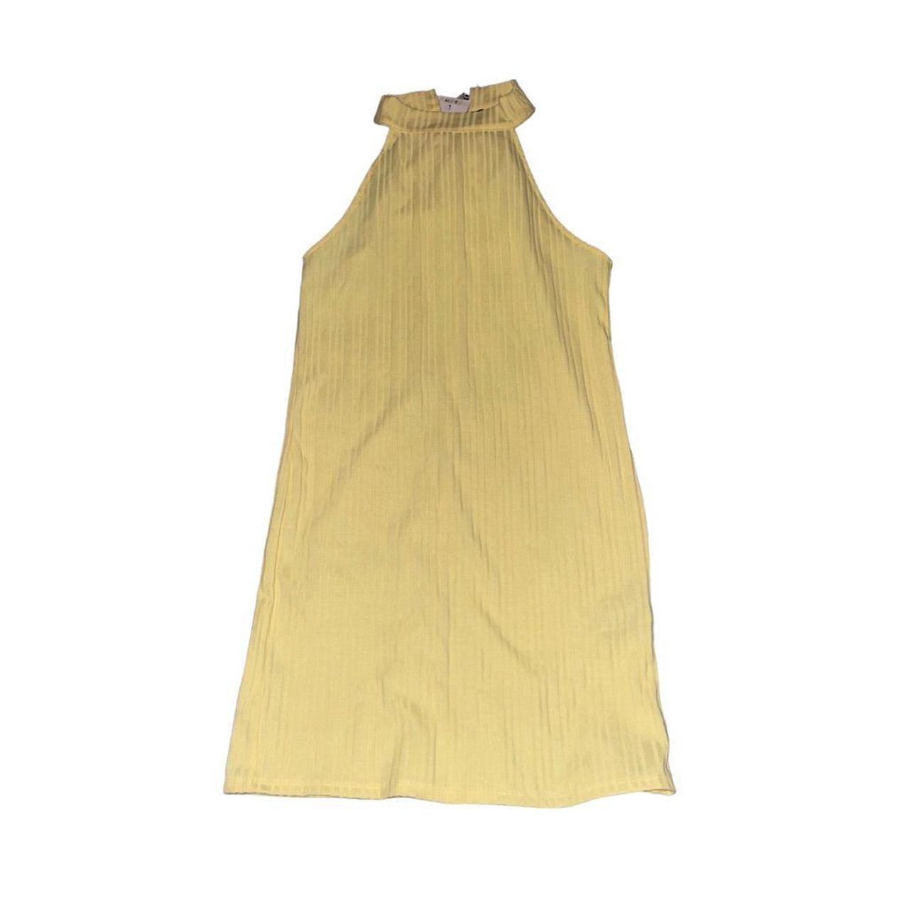 Yellow Knit Dress NWT size L Free... - Depop Yellow Knit Dress NWT size L Free... - Depop