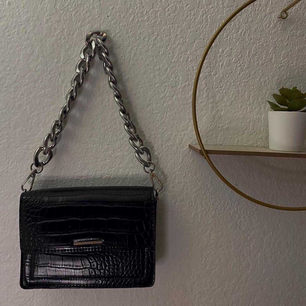 Bershka bag 🕷 #shoulder bag #bershka #leather - Depop