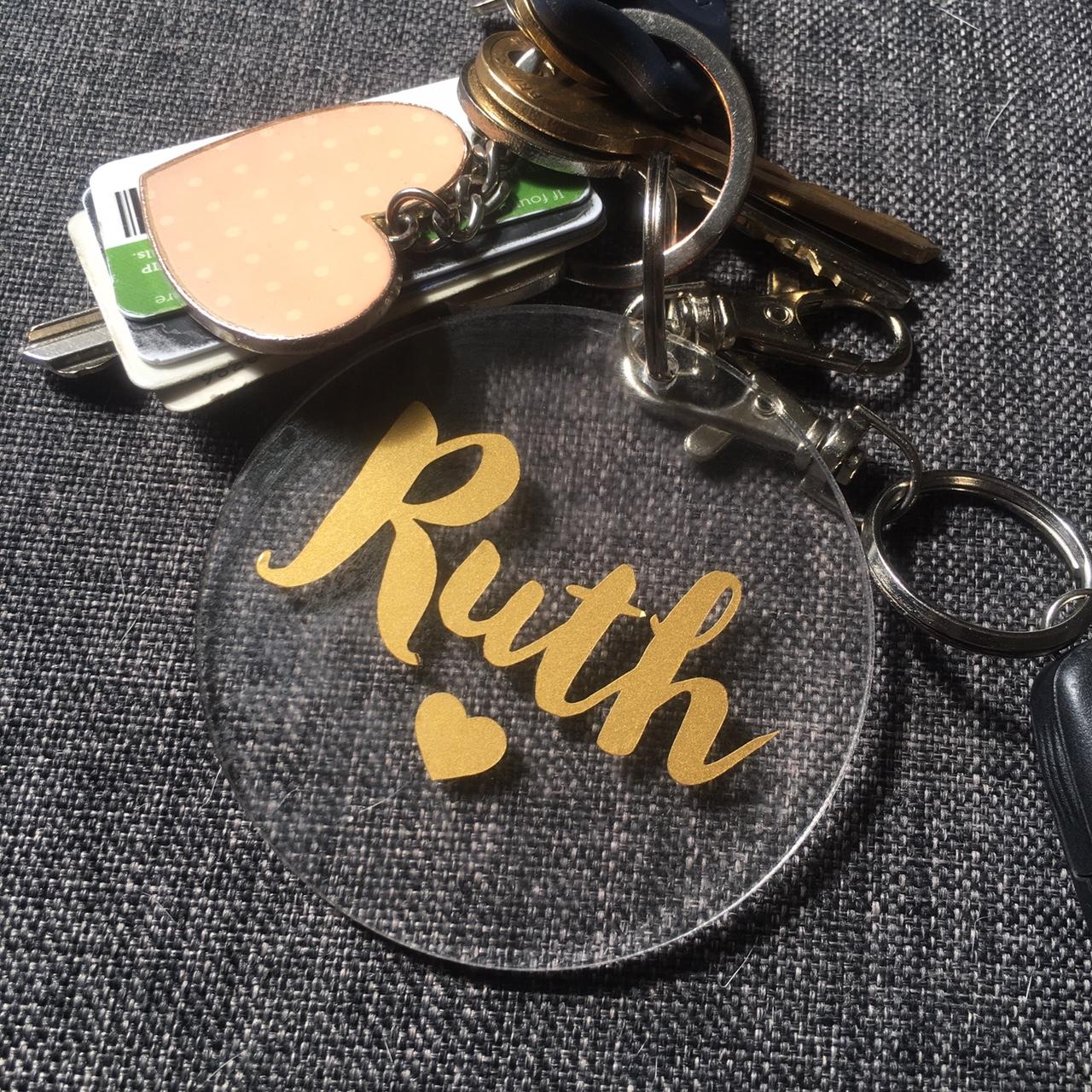 Customised acrylic keyrings Customise... - Depop