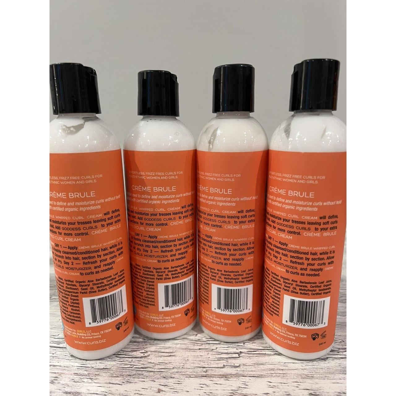4 Curls Creme Brule Whipped Curl Cream 8oz Each Depop