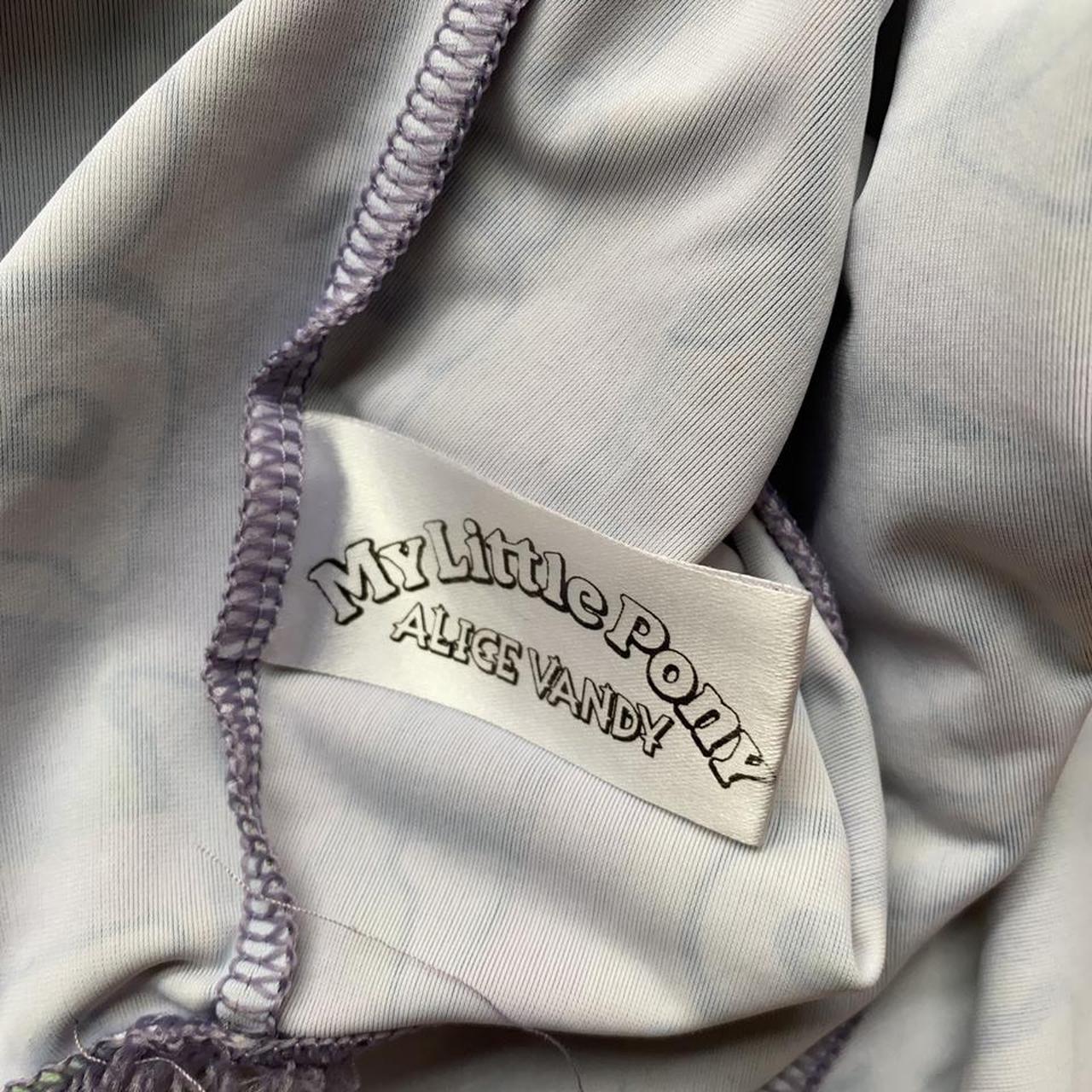 alice vandy my little pony logo printed spandex... - Depop