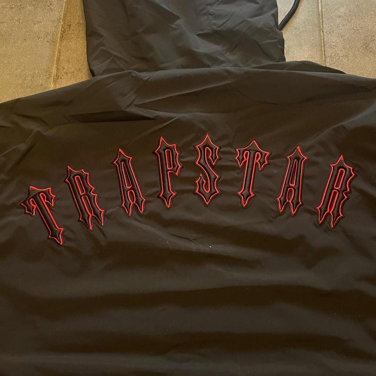 Trapstar Windbreaker Red and black dm before buying... - Depop