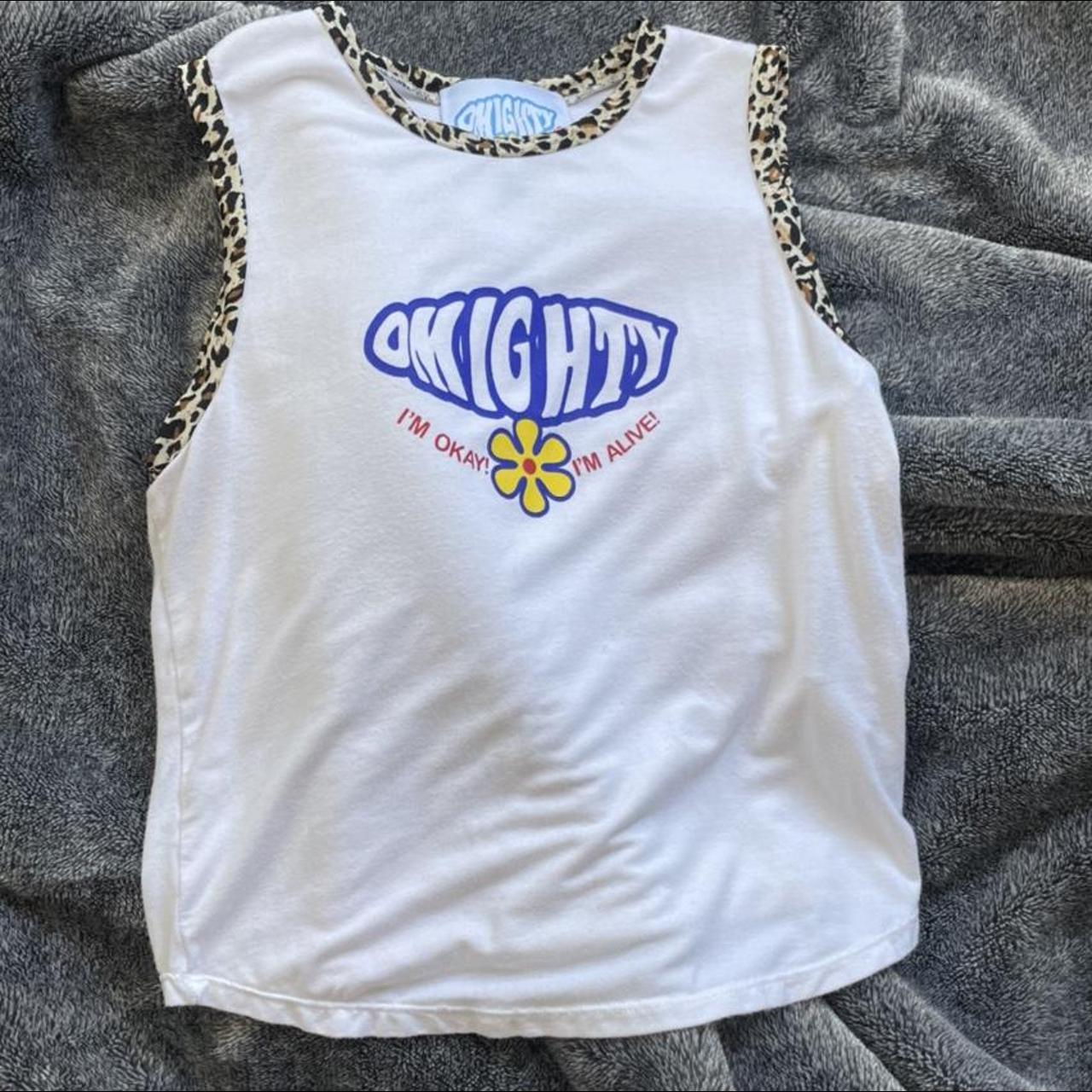 Omighty it’s okay im alive tank price firm ! only... - Depop
