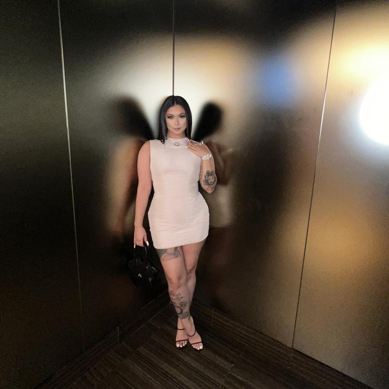 Filthy Wealth Clothing. Worn ONCE. Nude dress,... - Depop