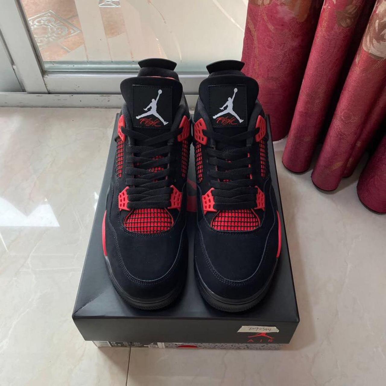 Jordan 4 red thunders - Depop