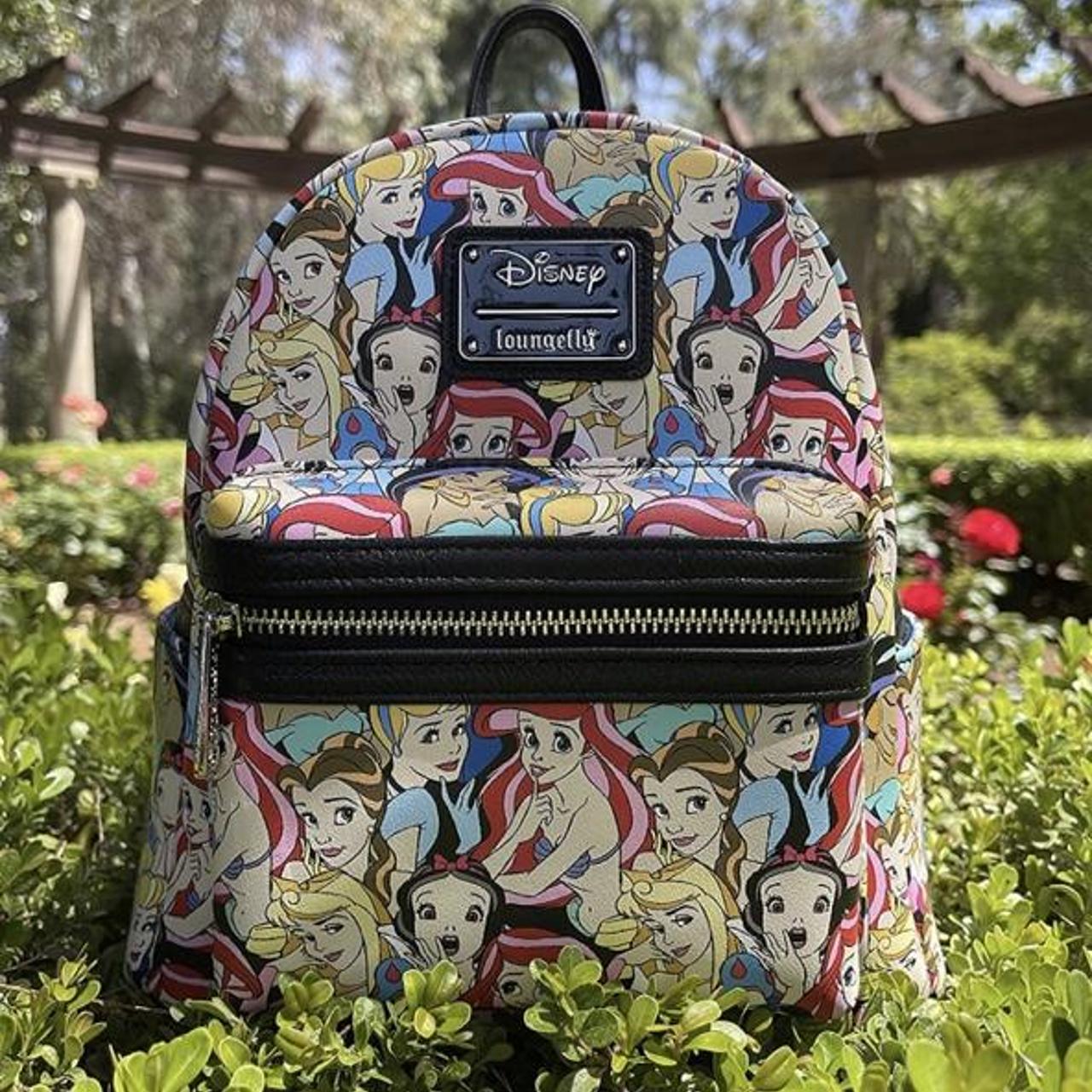 Loungefly Disney Princess Backpack (Authentic) In... - Depop