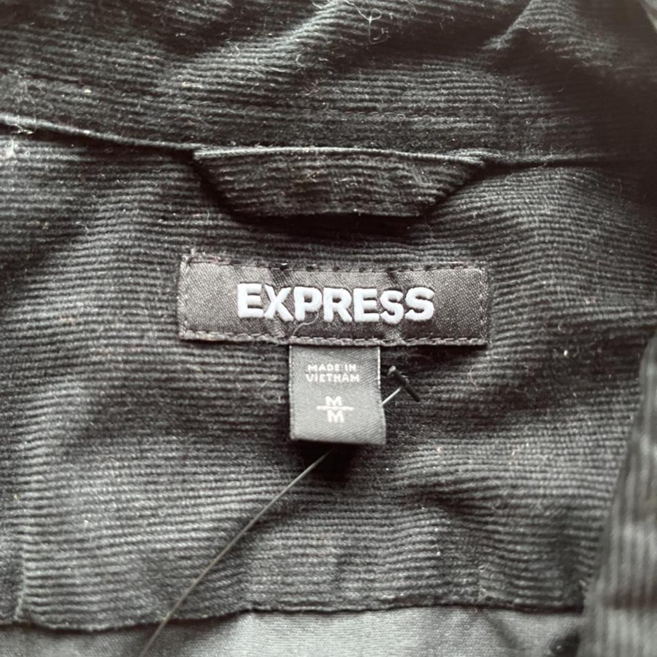 Express Men's Black Coat | Depop