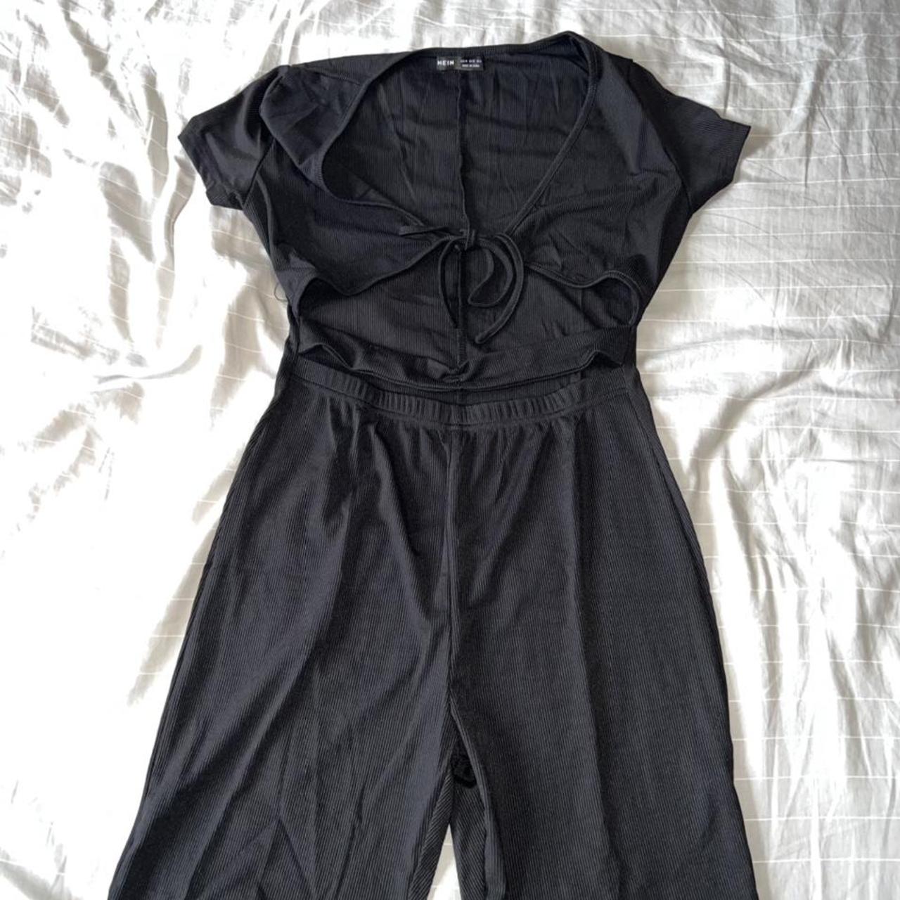 Shein black, cutout, jumpsuit 🖤 #shein #playsuit... - Depop