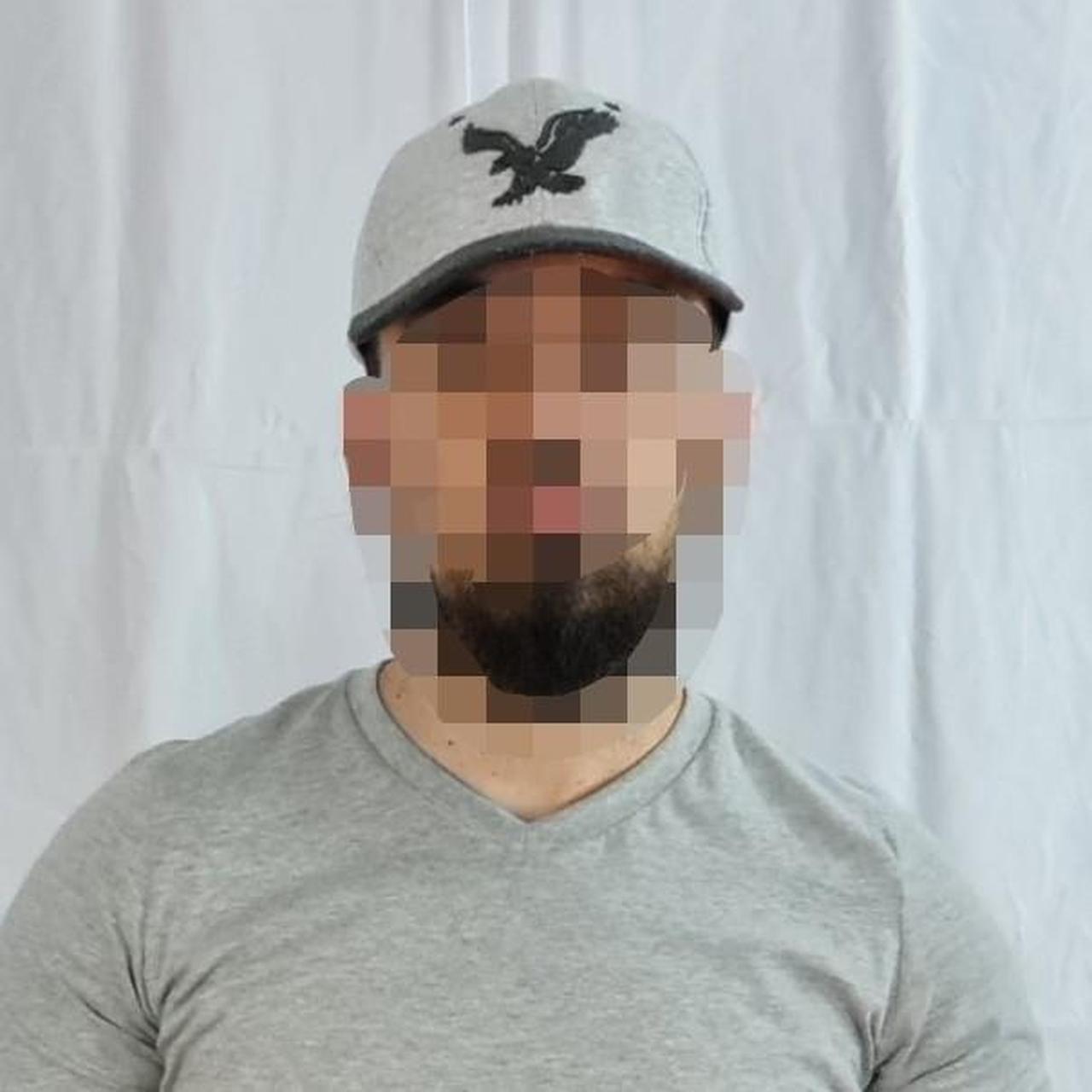 American Eagle Outfitters Men's Grey and Black Hat | Depop