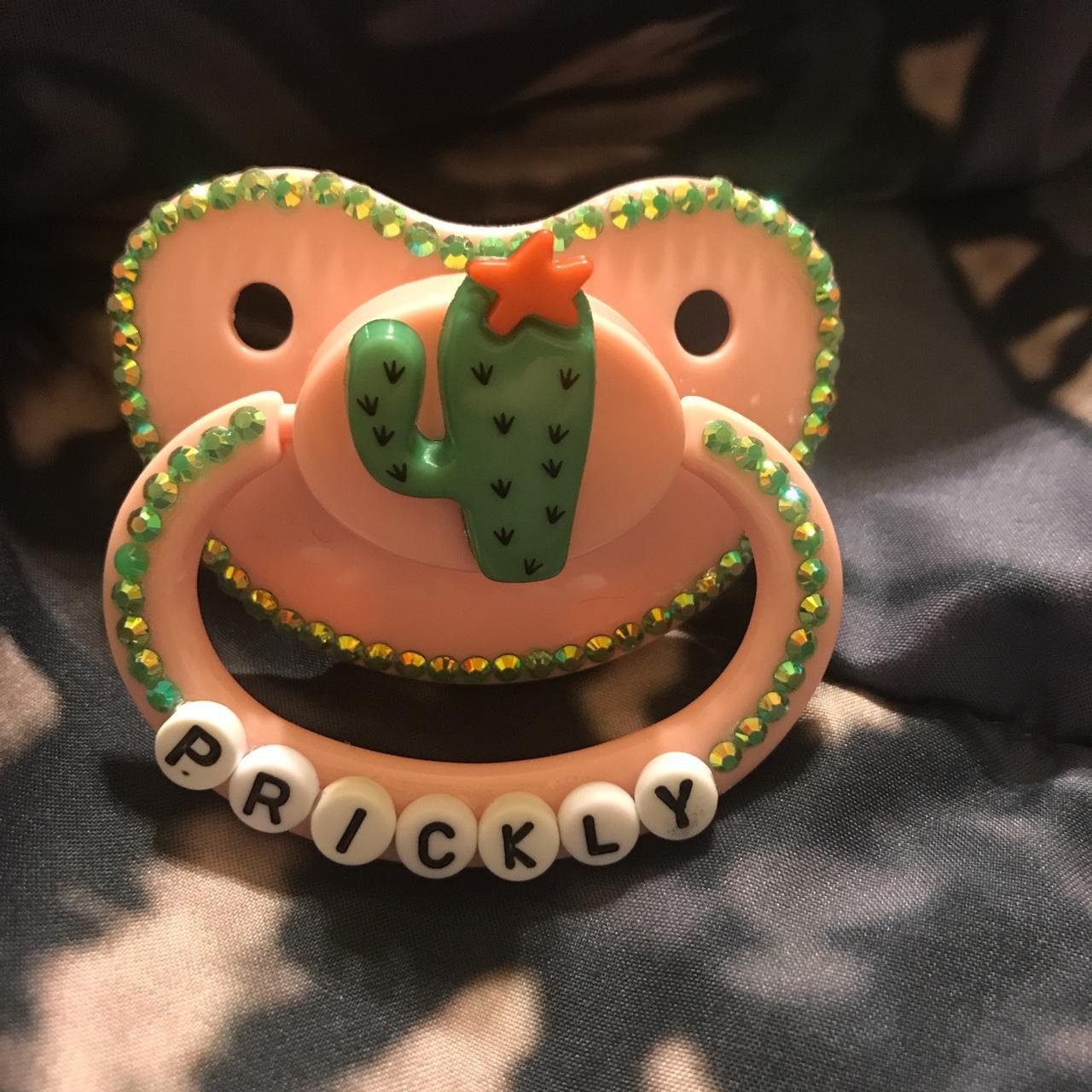 Prickly cactus adult deco paci! For safe for work... - Depop