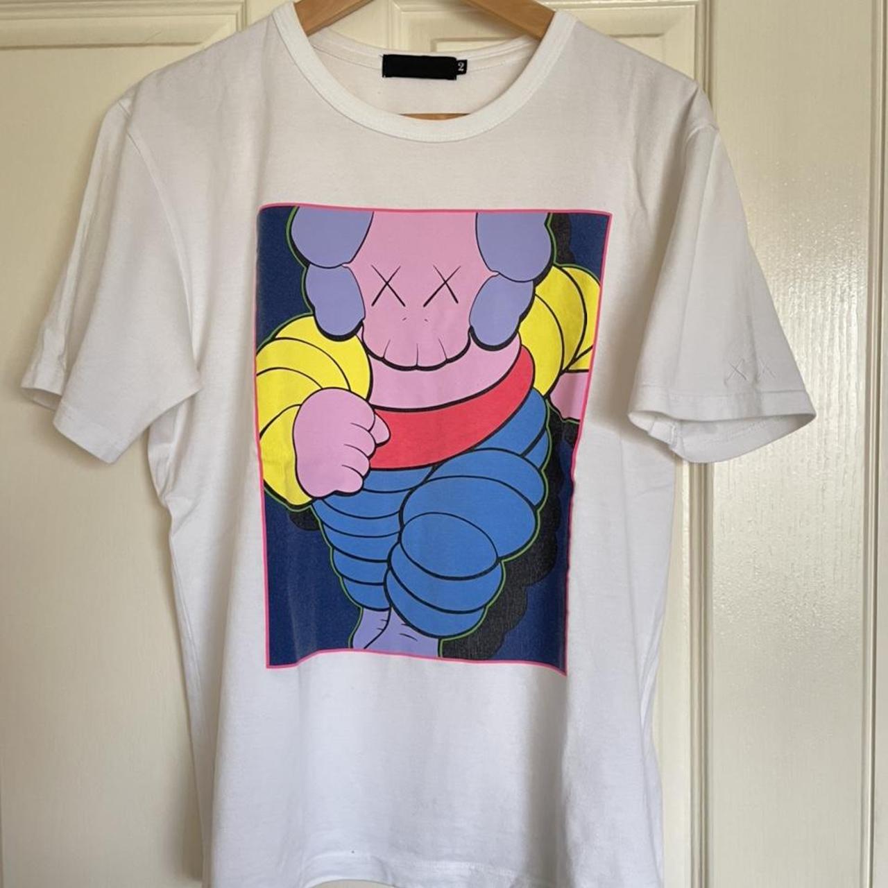 Kaws Men's multi T-shirt | Depop