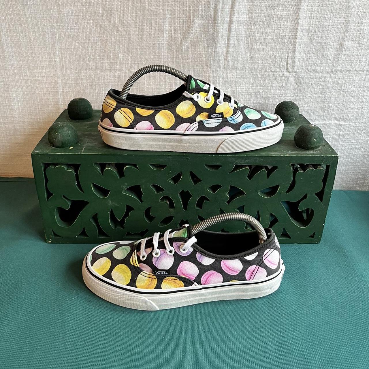 Ladies #Vans LATE NIGHT MACAROON Pattern trainers.... - Depop