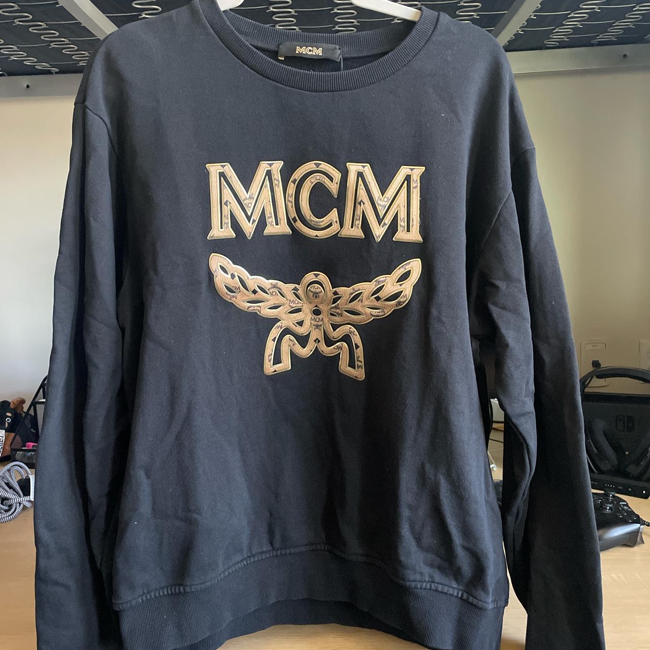 MCM Brand Crewneck sweater Worn excellent condition... - Depop