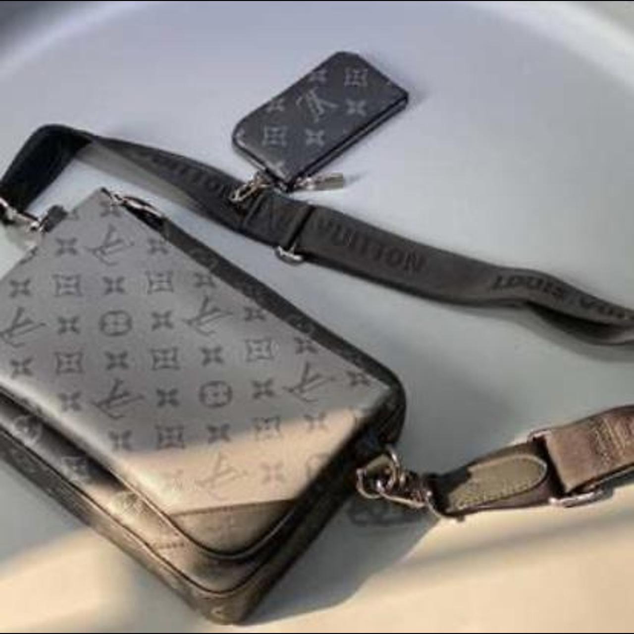 Band new Louis Vuitton trio bag MESSAGE FOR ANY... - Depop