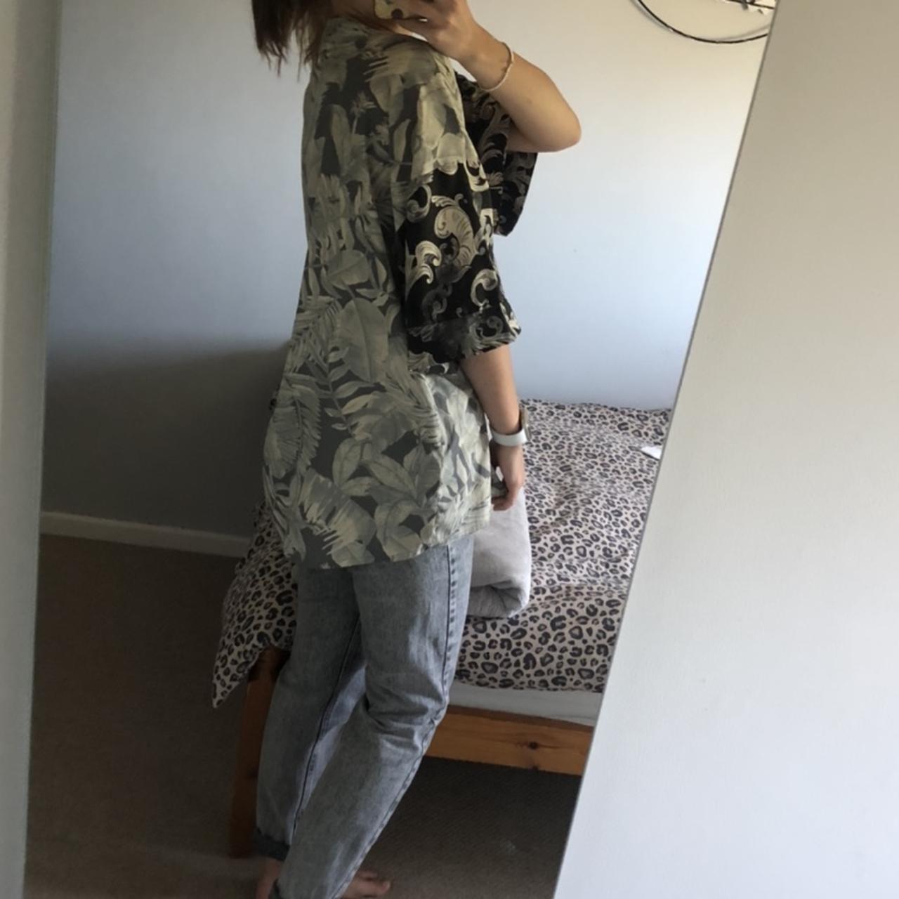 Mismatch print kimono. #kimono - Depop