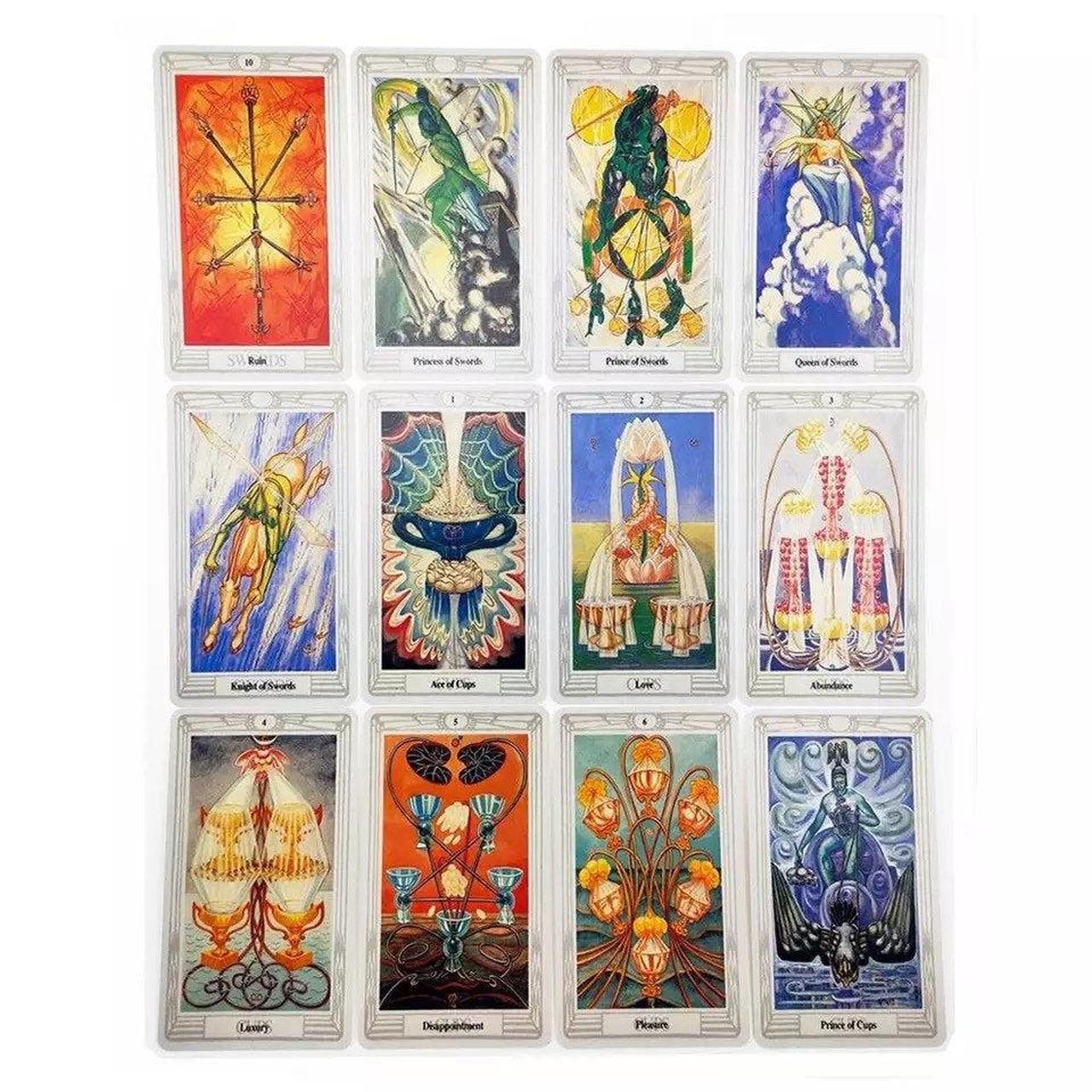 Thoth Tarot Card Deck Bring tarot vibes into your... - Depop