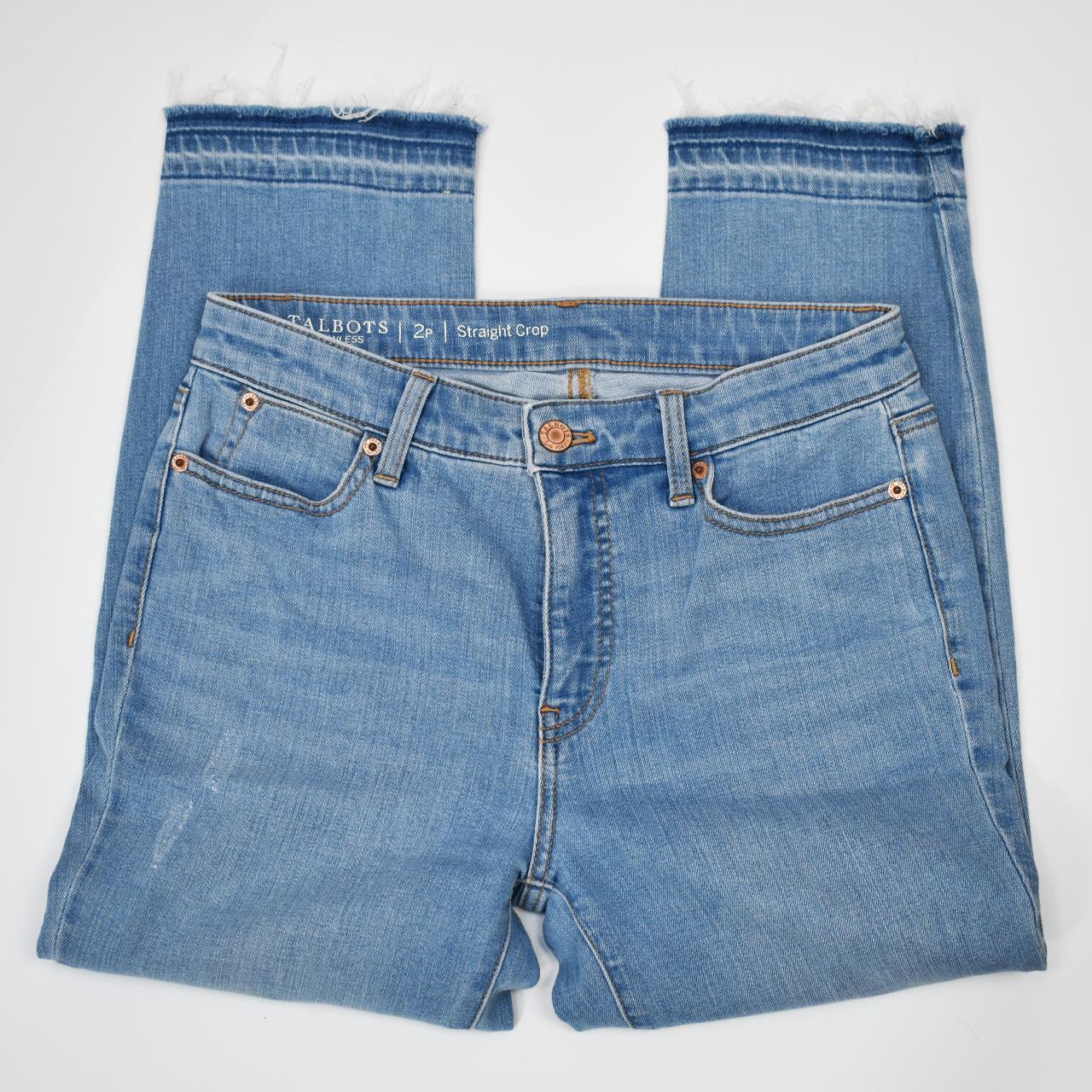 Talbots sky blue skinny petite jeans for women,... - Depop