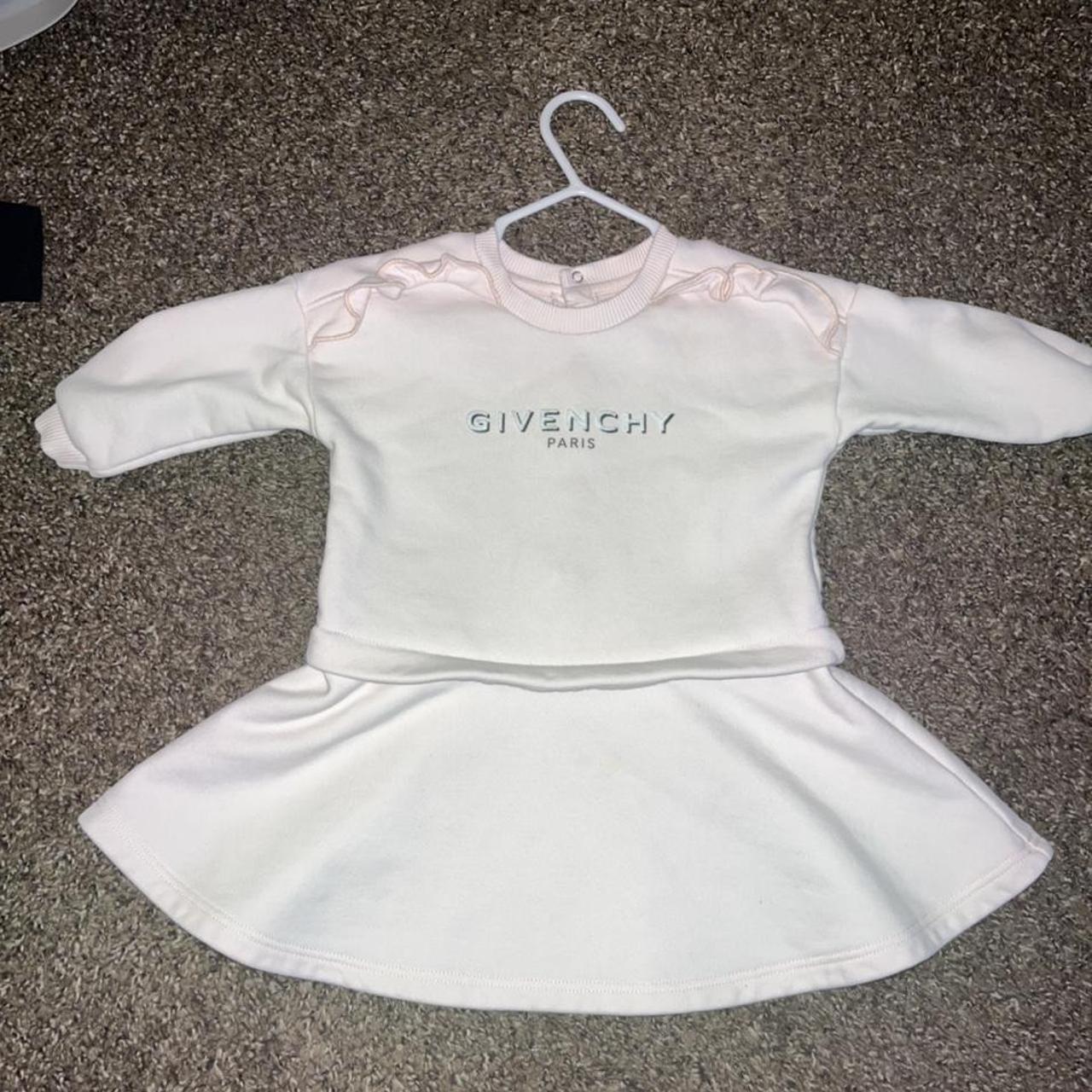 Givenchy 12 months baby girl light pink dress, worn... - Depop