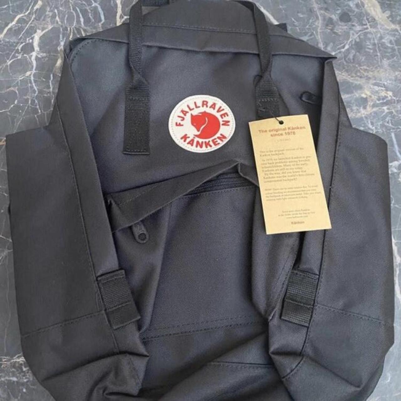 Trendy black backpack Brand new with tags I offer... - Depop