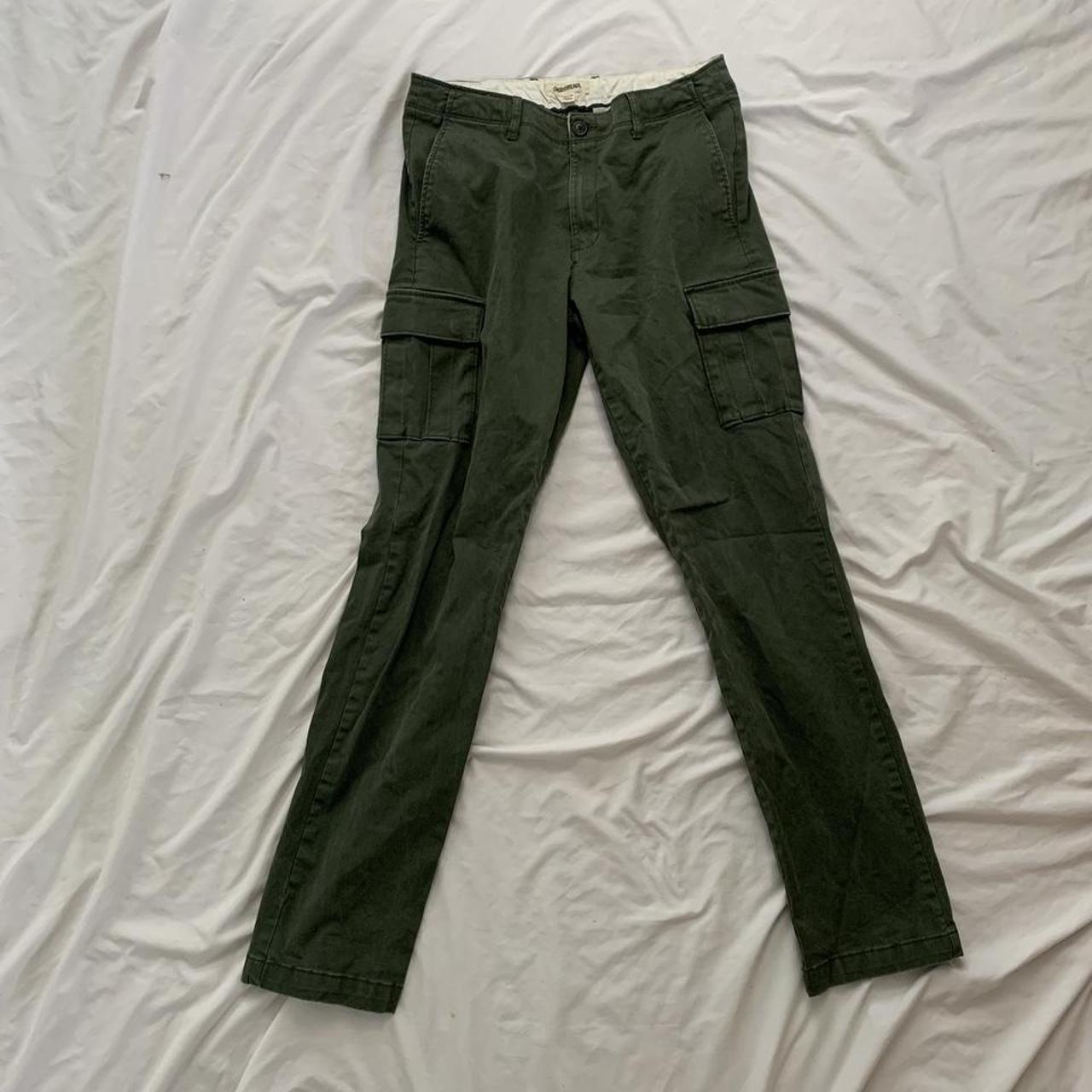 Goodthreads Olive Cargo Pants Basically brand new... - Depop