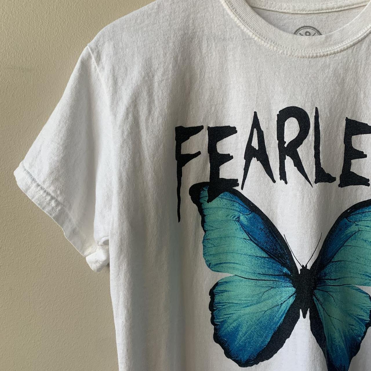 Modern DOM Fearless Graphic Tee. Condition:... - Depop