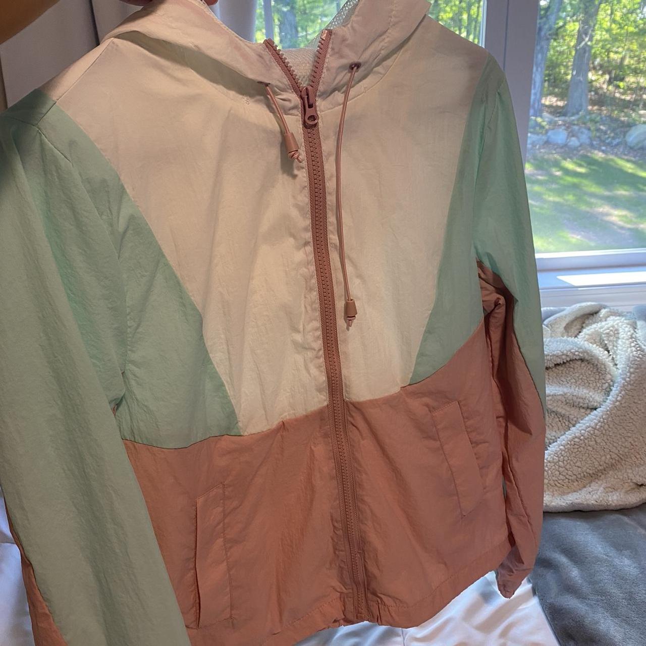*multicolor windbreaker* •brand new / never worn... - Depop