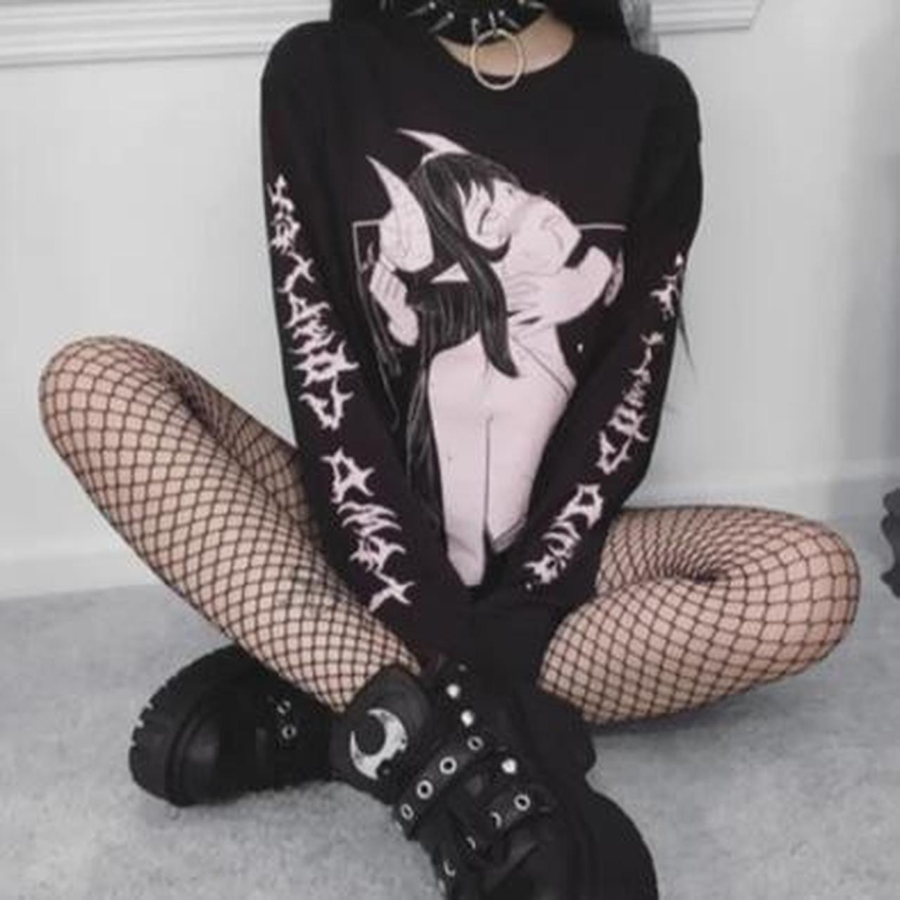 LEWD COMPLEX original characters 💗🖤💗🖤~ 100% combed... - Depop