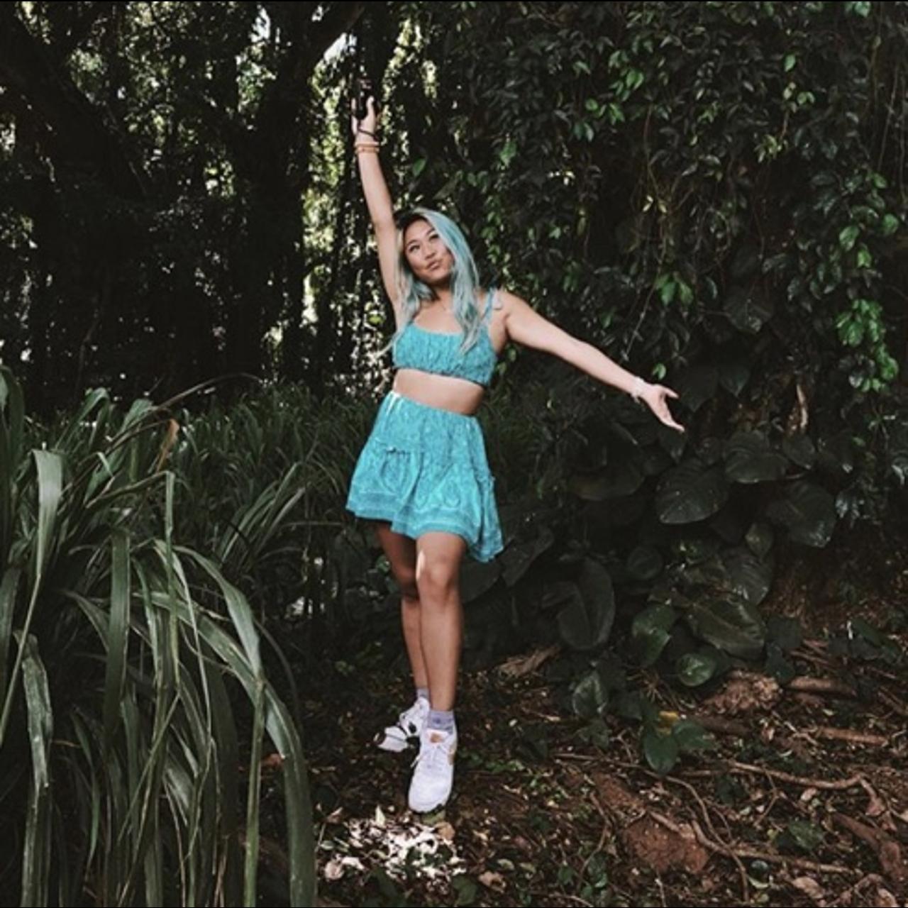 Princess Polly blue set! (I have it tucked in at the... - Depop