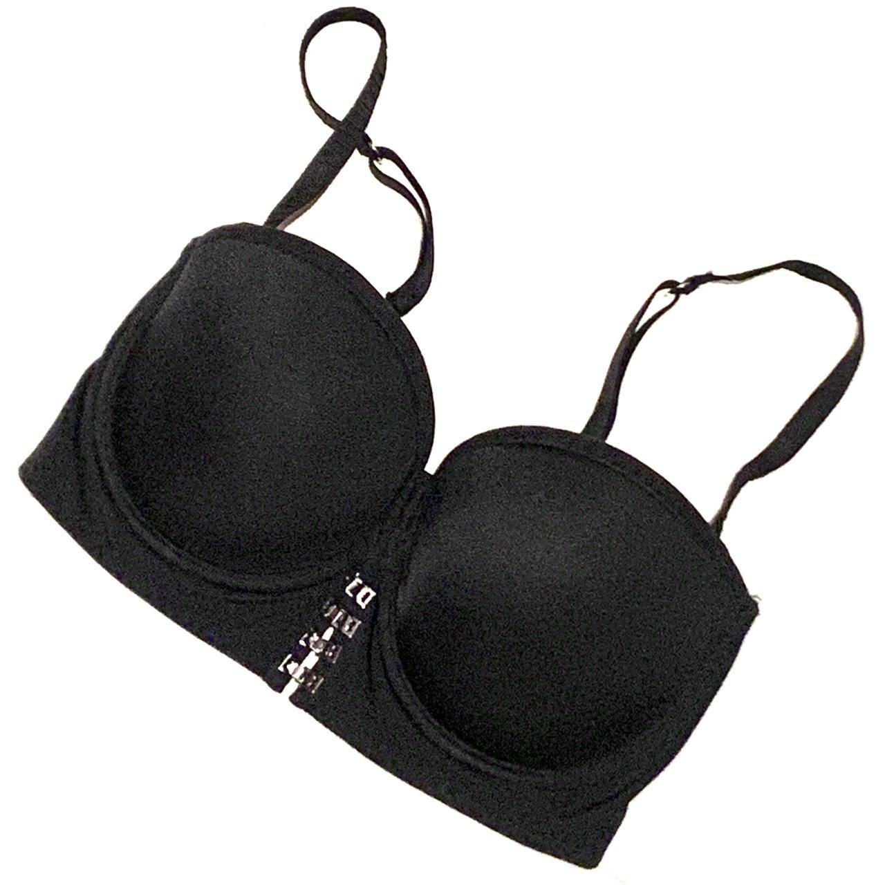 Le Mystère Women's Black Bra | Depop