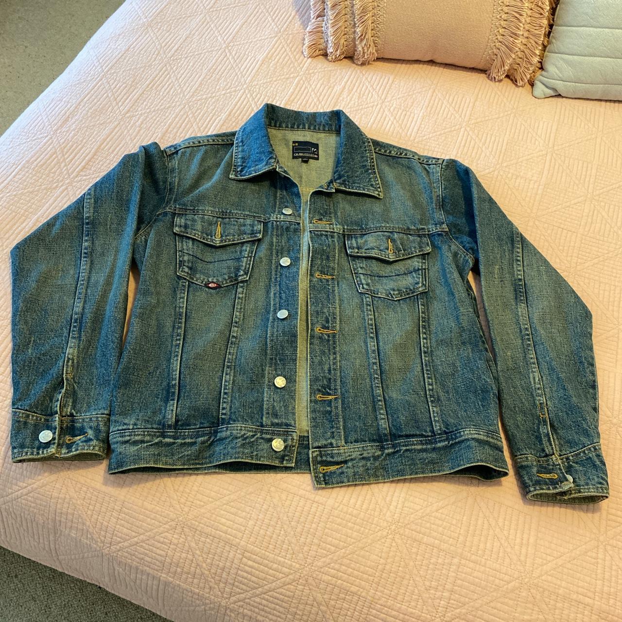 Quicksilver mens denim jacket new without tags - Depop