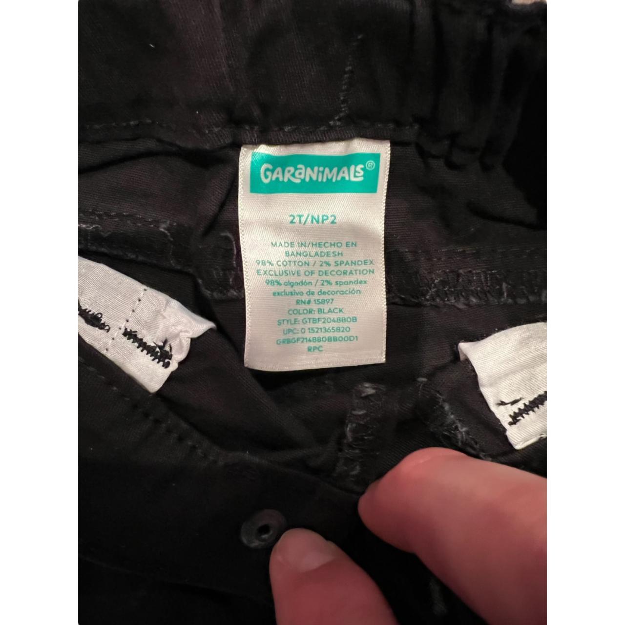 Garanimals Kids Black pants Size: 2T/NP2 Color:... - Depop