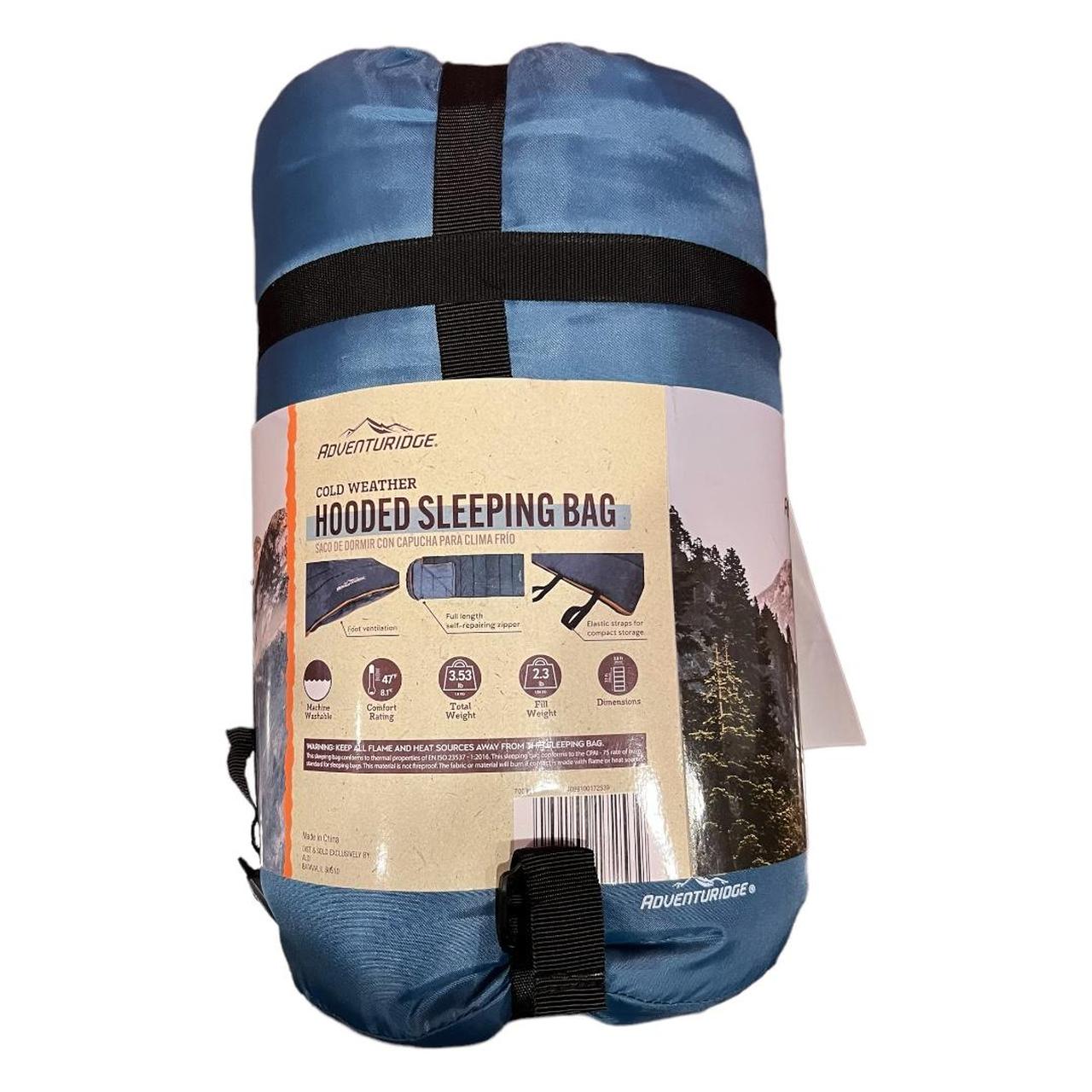 ADVENTURIDGE COLD WEATHER HOODED SLEEPING BAG COLOR... - Depop