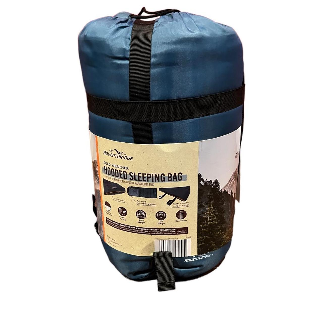 ADVENTURIDGE COLD WEATHER HOODED SLEEPING BAG COLOR... - Depop