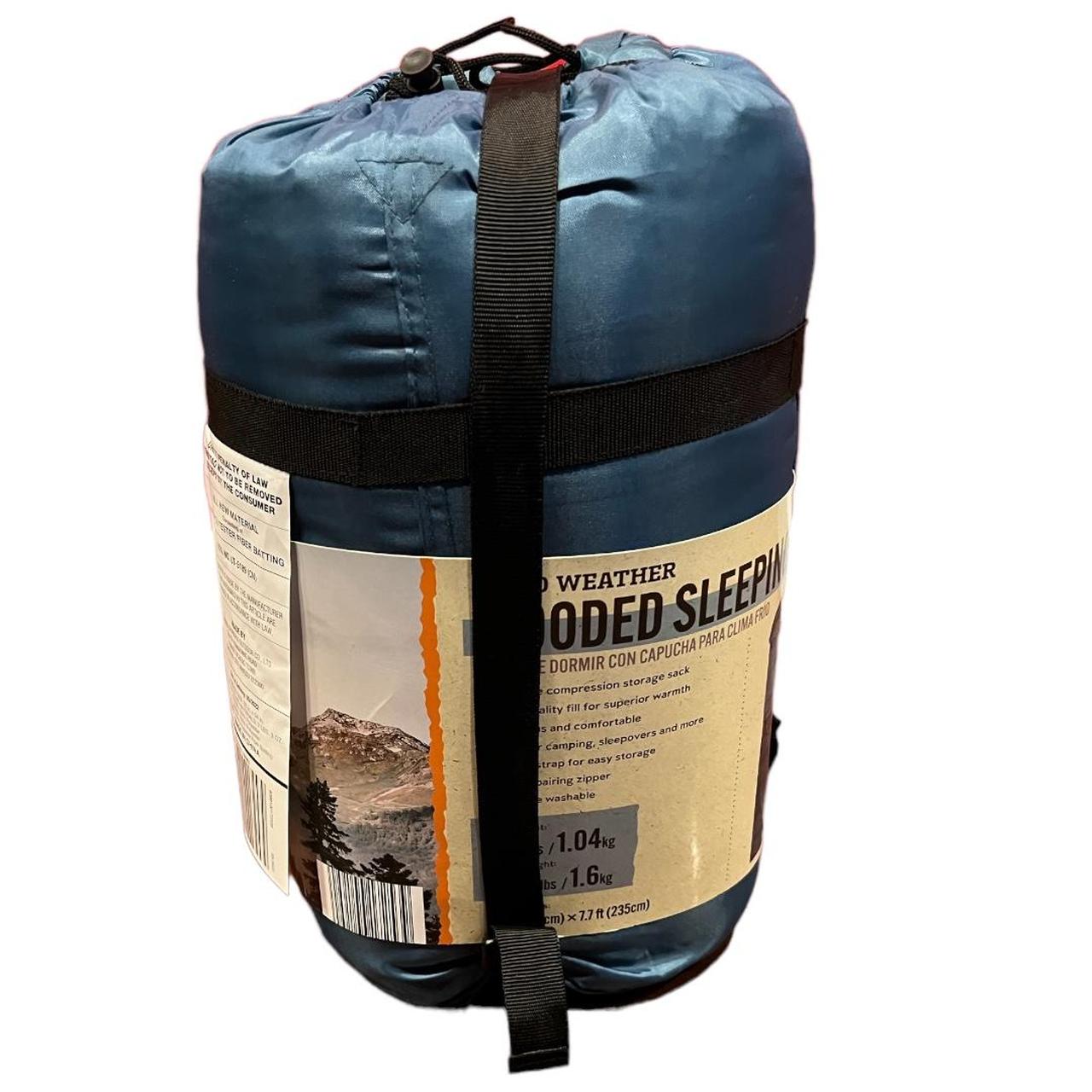 ADVENTURIDGE COLD WEATHER HOODED SLEEPING BAG COLOR... - Depop