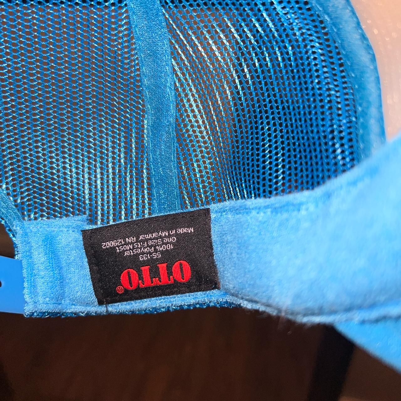 Baby Milo trucker hat in blue Sicko, Born From Pain - Depop