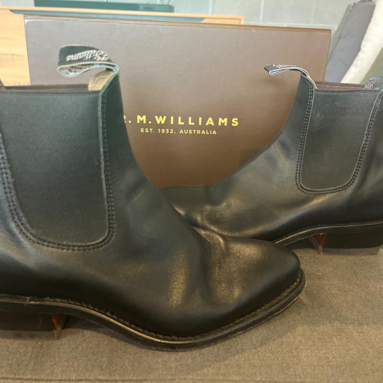 R.M. Williams Lady Yearling Black/Yearling boots.... - Depop