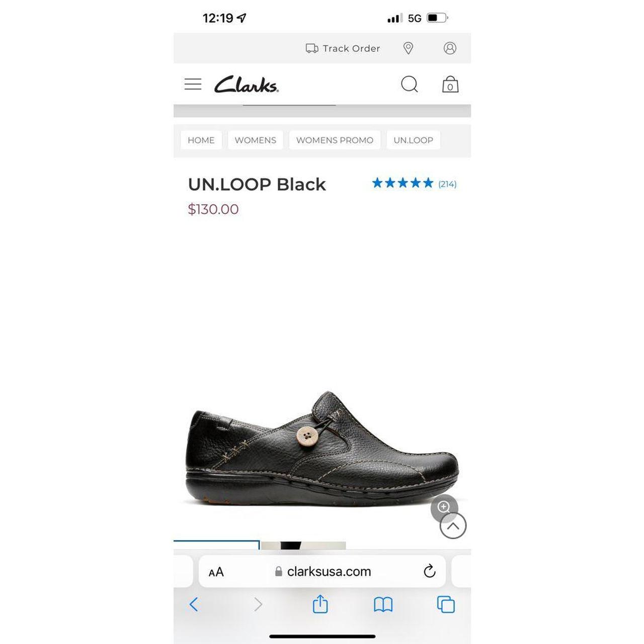 Clarks Un.loop Black Versatile and super... - Depop