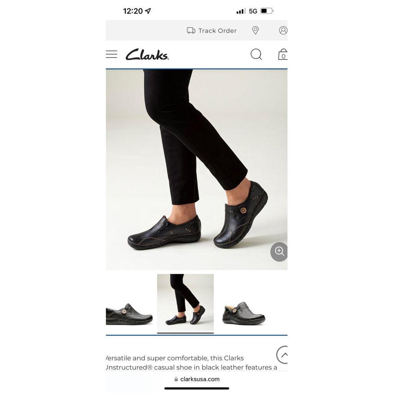 Clarks Un.loop Black Versatile and super... - Depop