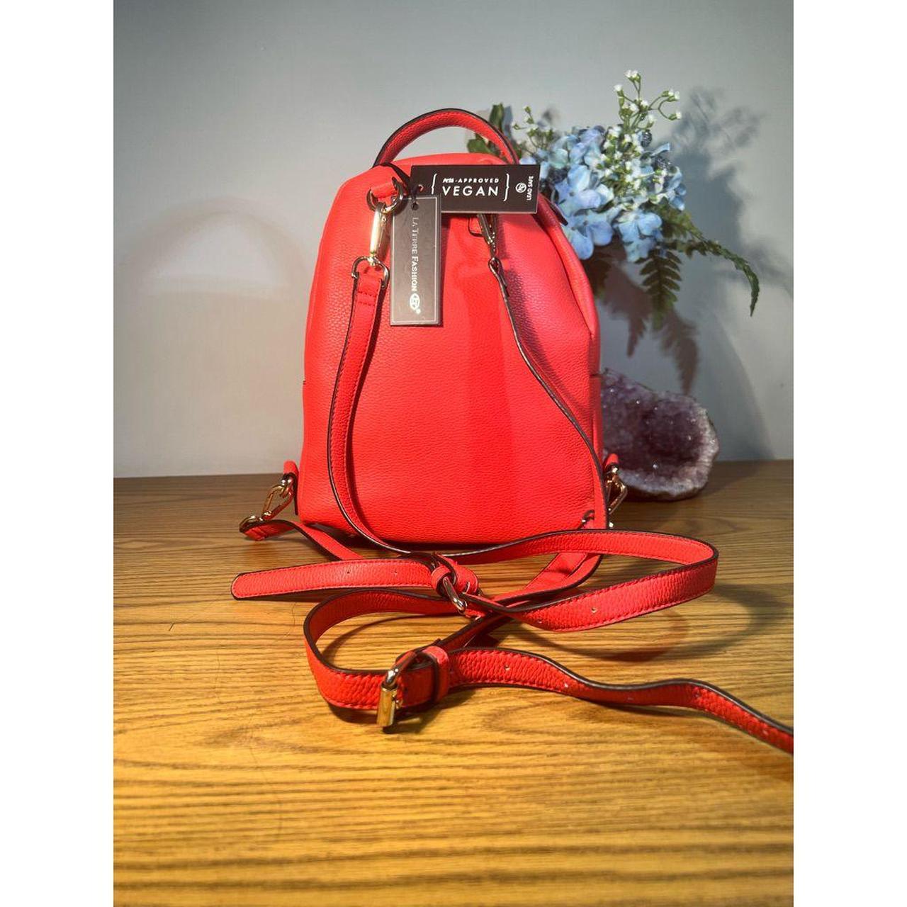 Red book bag purse, new with tags. Cute interior.... | Depop