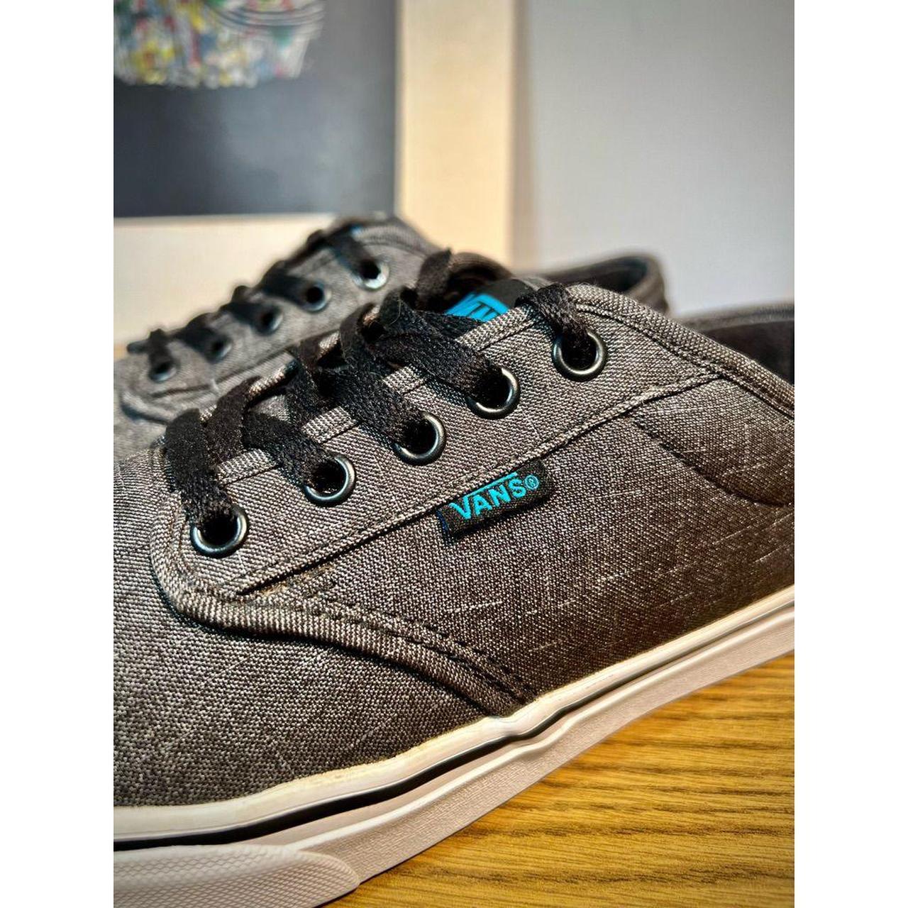 Durable, double-stitched canvas upper in an athletic... - Depop