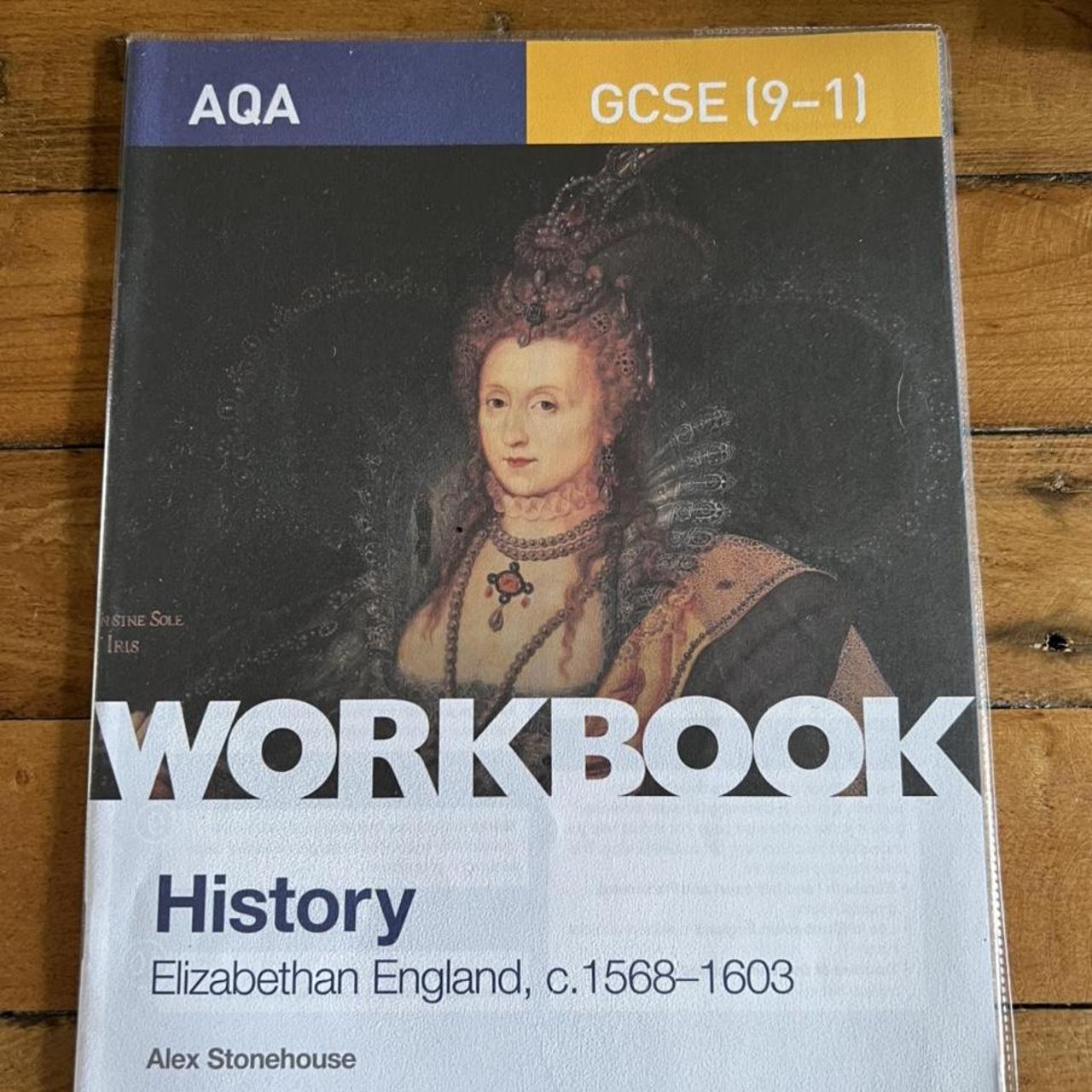 AQA History GCSE 9-1 workbook Elizabethan England... - Depop