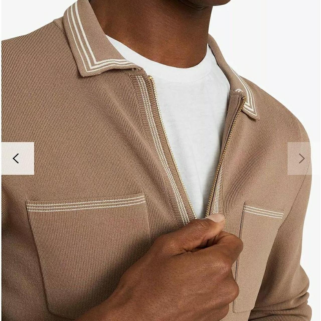 Reiss Sanders Heavy Knit Shirt / Jumper Brand new... - Depop