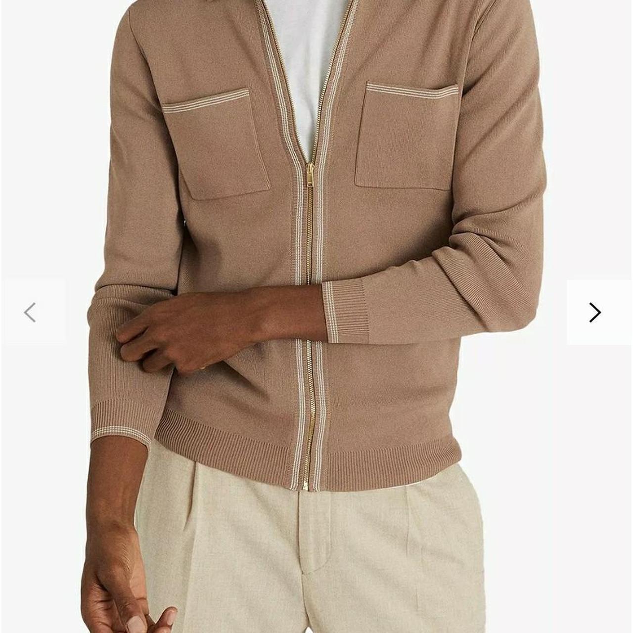 Reiss Sanders Heavy Knit Shirt / Jumper Brand new... - Depop